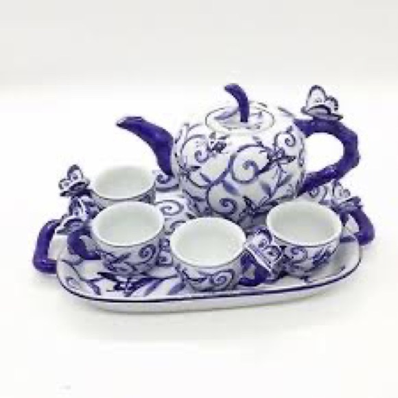 Bombay | Kitchen | Bombay Company Porcelain Tea Set | Poshmark